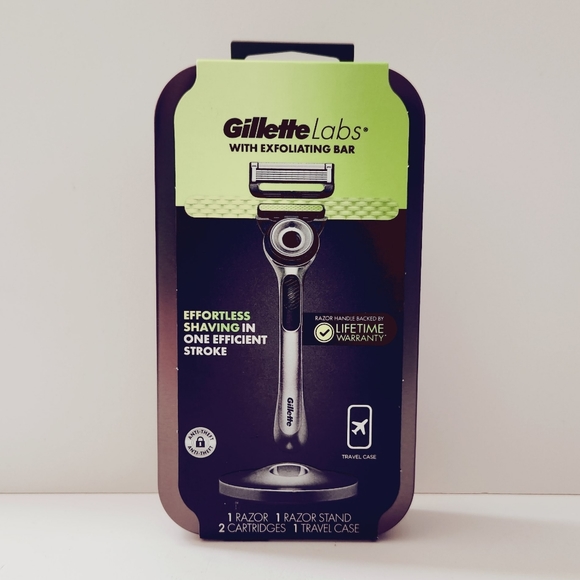 gillette | Grooming | Gillette Labs With Exfoliating Bar Mens Razor ...